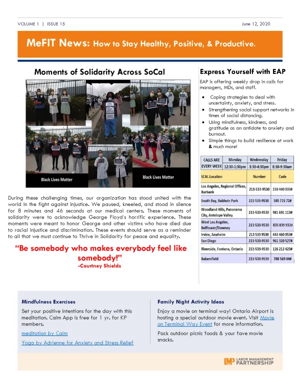 MeFit News: How to Stay Healthy, Positive, & Productive | Local 7600